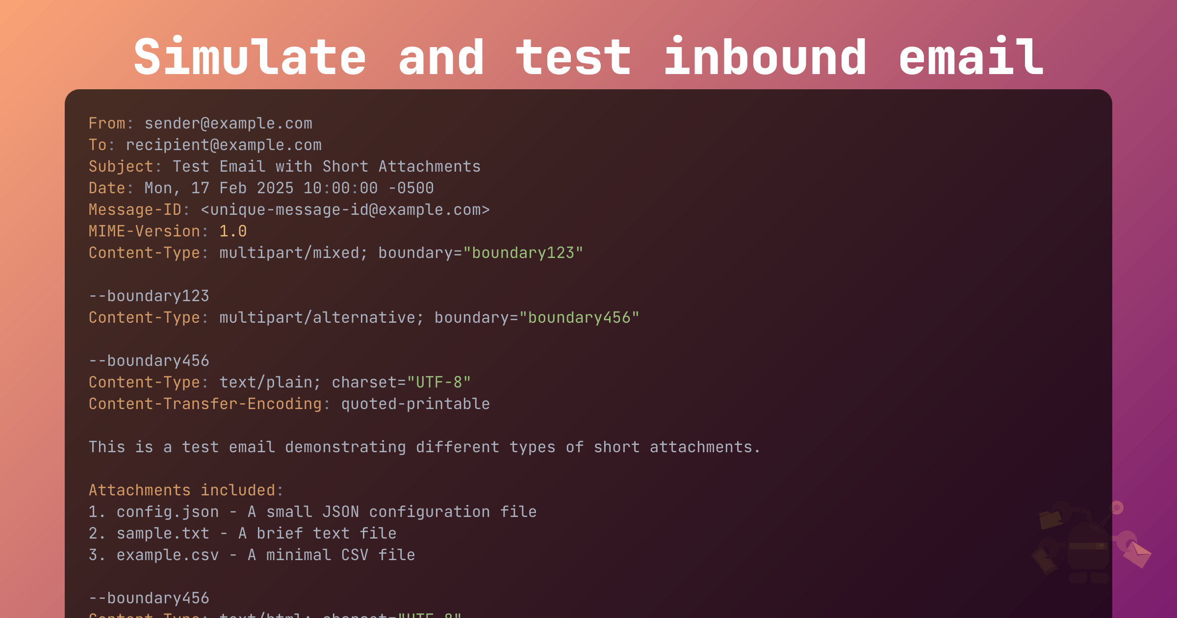 Test inbound email - Cerb