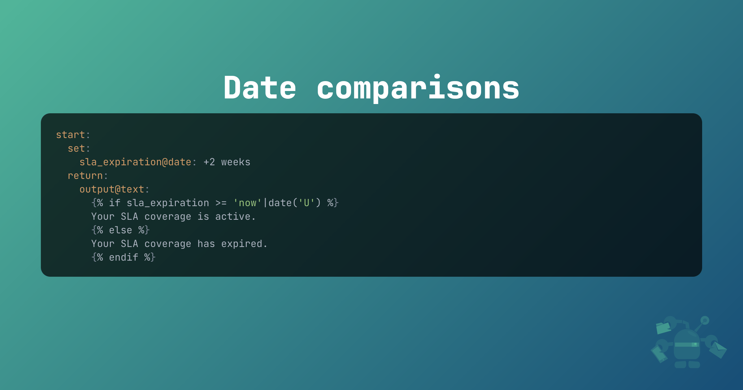 Date comparisons - Cerb